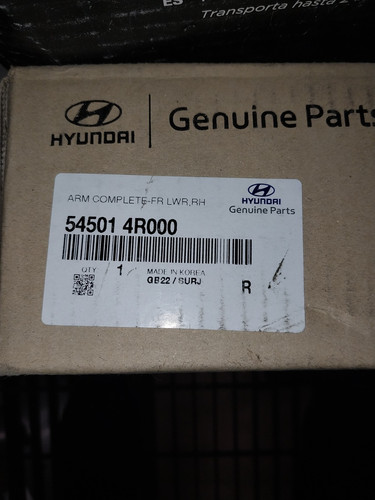 Genuine OEM Lower Control Arm Front RH 545014R000 for Hyundai Sonata ...