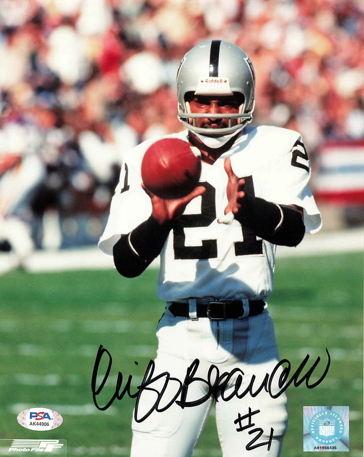 Cliff Branch Autographed Memorabilia | Signed Photo, Jersey ...
