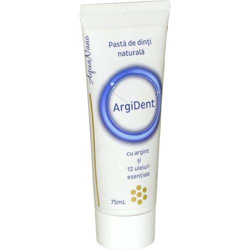 Argumental toothpaste, colloidal silver and essential oils, Aquanano ...