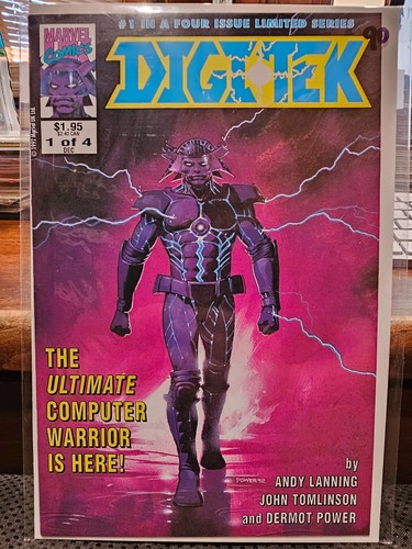 Digitek #1 (Marvel UK December 1992) for sale online | eBay
