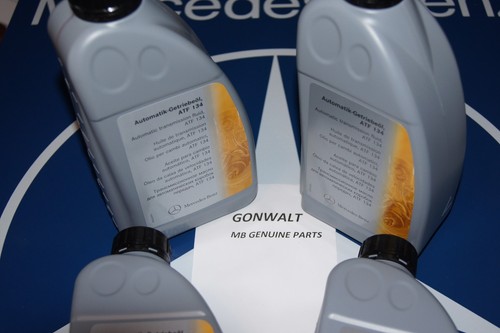 Mercedes Benz Genuine Transmission Fluid SET 1 Liter X 4 000989910310 ...