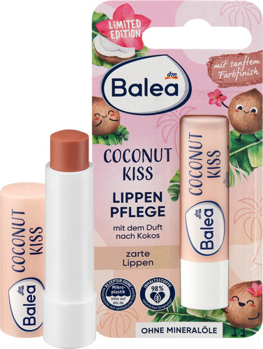 Balea COCONUT KISS moisturizing lip balm/ chapstick -1 pack -FREE ...