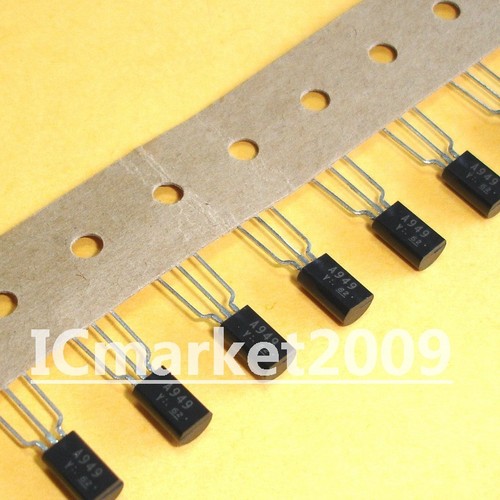 50 PCS 2SA949-Y TO-92L A949 Audio Amplifier Applications Switching ...