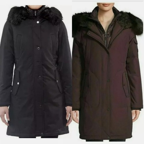 1 Madison Expedition Women's Faux Fur Hooded Parka Small & Medium ...