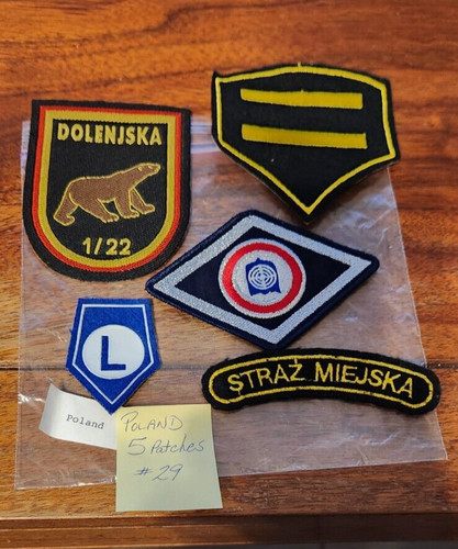 POLAND LAW ENFORCEMENT PATCHES #29 | eBay