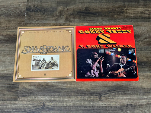 Sonny Terry- Lot Of 2 LP's/Records-Sonny & Brownie/ Blues Shout! | eBay