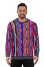 Geccu 3D Multi Colour Merino Wool Sweater Knitwear Jumper (Coogi Look ...