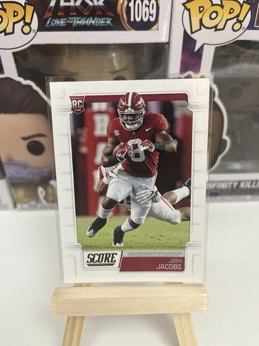 2019 Score Rookie RC #383 Josh Jacobs Alabama Crimson Tide Football ...