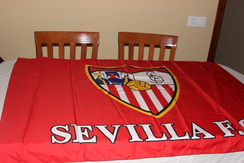 Vintage Football Flag Of Sevilla Football Club | eBay