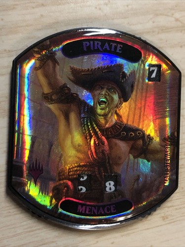 Foil Pirate Token Ultra Pro Lineage Relic Token NM Counter MTG Ships ...