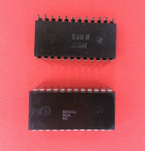 CD4059AE RCA CMOS Programmable Divide-by-N Counter CD4059 PDIP-24 NOS ...
