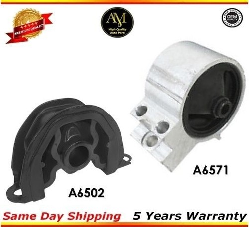 A6502, A6571 Engine Mount For 94-95 Civic EX Coupe 1.6L Lower Left ...