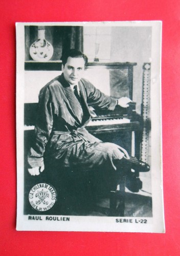 figurines actors akteurs figurine cigarettes cards cia tabacos L 22 ...