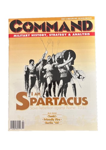 XTR Vintage Collectable Command Wargaming Magazine #15 1992 - I Am ...