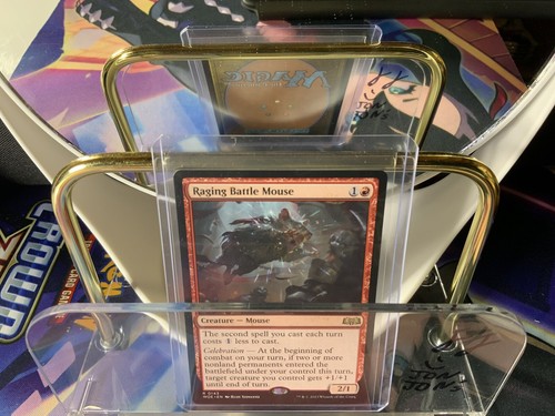 MTG Wilds of Eldraine R Raging Battle Mouse #0143 NM | eBay