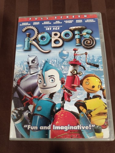 Robots (DVD, 2005, Full-Screen Edition) From The Creators Of Ice Age ...