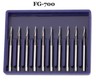 100pcs Dental Tungsten carbide burs FG - 34 High Quality 605725631319 ...
