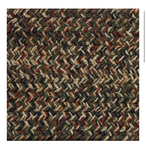 RED, GREEN, CAMEL, NAVY, RUST BRAIDED AREA RUGS BY COLONIAL RUG--MANY ...