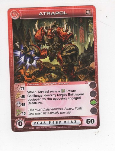 Chaotic Underworld Atrapol Max Energy Common | eBay