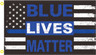 4x6 USA Police Thin Blue Line Memorial American Flag Banner Polyester ...
