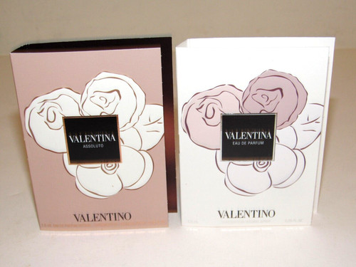 2 Valentino Fragrance Sampler Valentina Eau de Parfum & Assoluto Eau de ...