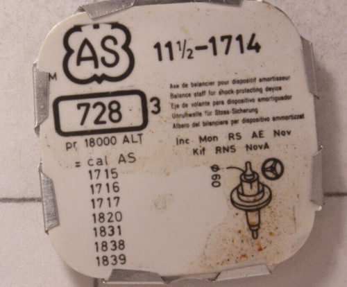 Balance Staff AS 1714 --1839 inca-- Bestfit 100/2479 | eBay