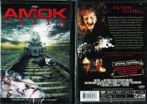 Amok Train New DVD From Shriek Show Horror Sci Fi Bo Svenson Jeff ...