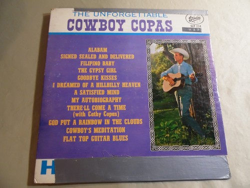 The Unforgettable Cowboy Copas / Record with Cover / Free Domestic ...