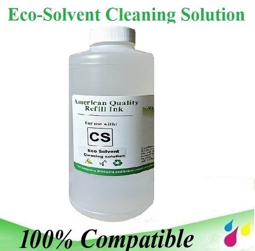 Eco Solvent Cleaning Solution 250ml Plus tool for Roland Mutoh Mimaki ...