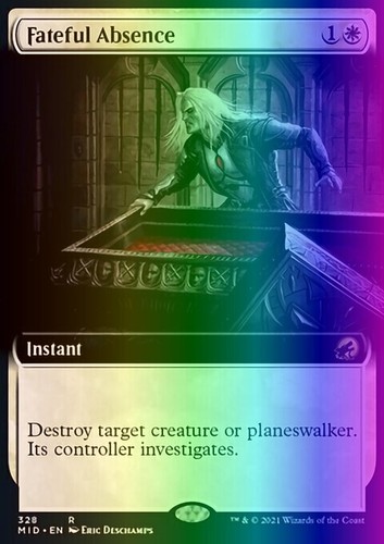 MTG Fateful Absence (328/553) Innistrad Midnight Hunt NM FOIL | eBay