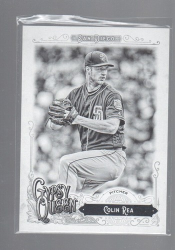 COLIN REA 2017 TOPPS GYPSY QUEEN BLACK AND WHITE CARD #263 /50 | eBay ...