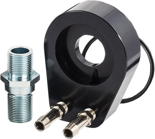Jagg Oil Filter Adapter Satin Black #4900 fits Yamaha Bolt | eBay
