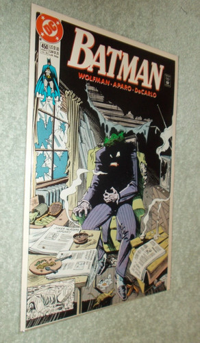 BATMAN # 450 FINE- DC COMIC 1990 COPPER AGE BRIEF ORIGIN OF THE JOKER ...
