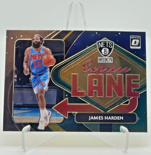James Harden 2020-21 Panini Donruss Optic Basketball Express Lane Base ...