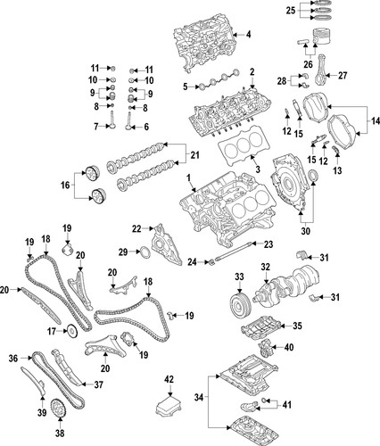 Genuine Audi Rocker Arms 0P2-109-417 | eBay