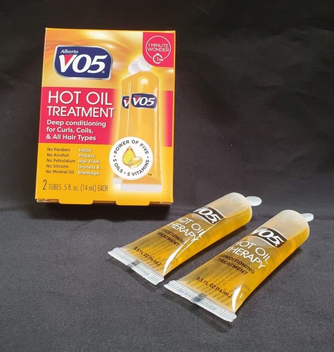 Alberto VO5 Hot Oil Therapy Intense Moisturizing Hair Treatment 2 ct 0. ...