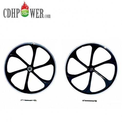 CDHPOWER 26" Aluminum Mag Wheels Set/Bike Wheel Rims-100x135MM ...