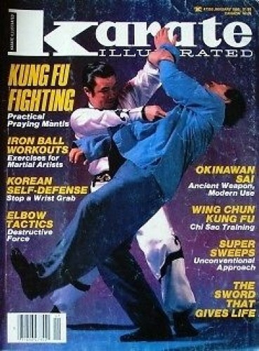 1/86 KARATE ILLUSTRATED TONNY TULLENERS BRENDAN LAI KUNG FU MARTIAL ...