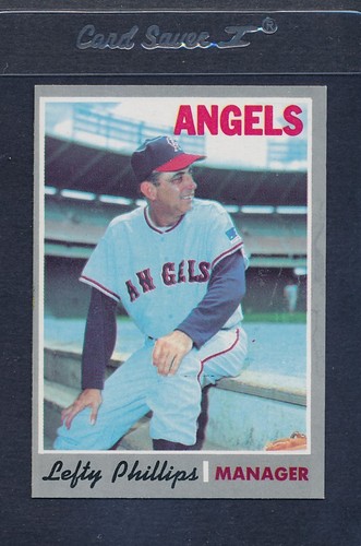 1970 Topps #376 Lefty Phillips Angels EX *1373 | eBay
