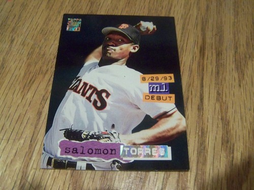SALOMON TORRES GOLDEN RAINBOW 1994 TOPPS STADIUM CLUB BASEBALL CARD | eBay