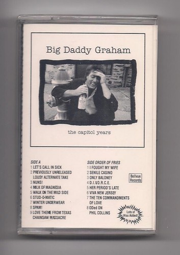 BIG DADDY GRAHAM - The Capitol years SEALED 1990 Cassette - great ...