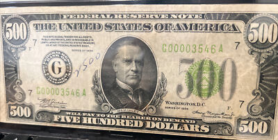 500 Dollar Bill for sale | eBay