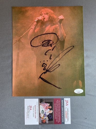 YES VOCALIST- JON ANDERSON AUTOGRAPH 8x10 PORTRAIT PHOTO SINGER JSA ...