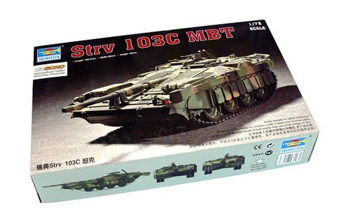 TRUMPETER Military Model 1/72 Strv 103C MBT Scale Hobby 07298 P7298 | eBay