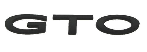2004-2006 Pontiac GTO Rear Trunk Lid Bumper Emblem Letters Reproduction ...