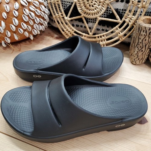 OOFOS Unisex W10/M9/41 Ooahh Luxe Sport Recovery Slide Sandals Matte ...