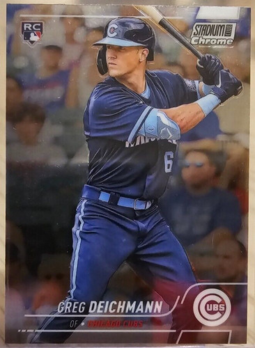 2022 Topps Stadium Club Chrome Greg Deichmann RC #92 Chicago Cubs Lot ...