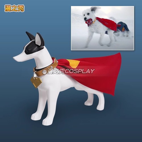 Anime Superman Superdog Cape Krypto Cosplay Red Cloak Dog Pet Clothing ...