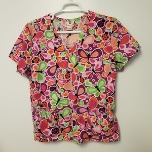 Ladybug Scrub Top for sale | eBay