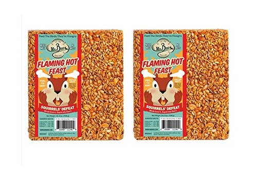 Mr. Bird Flaming Hot Feast Large Block (2) 1.56 Pound (Pack of 2) Fast ...